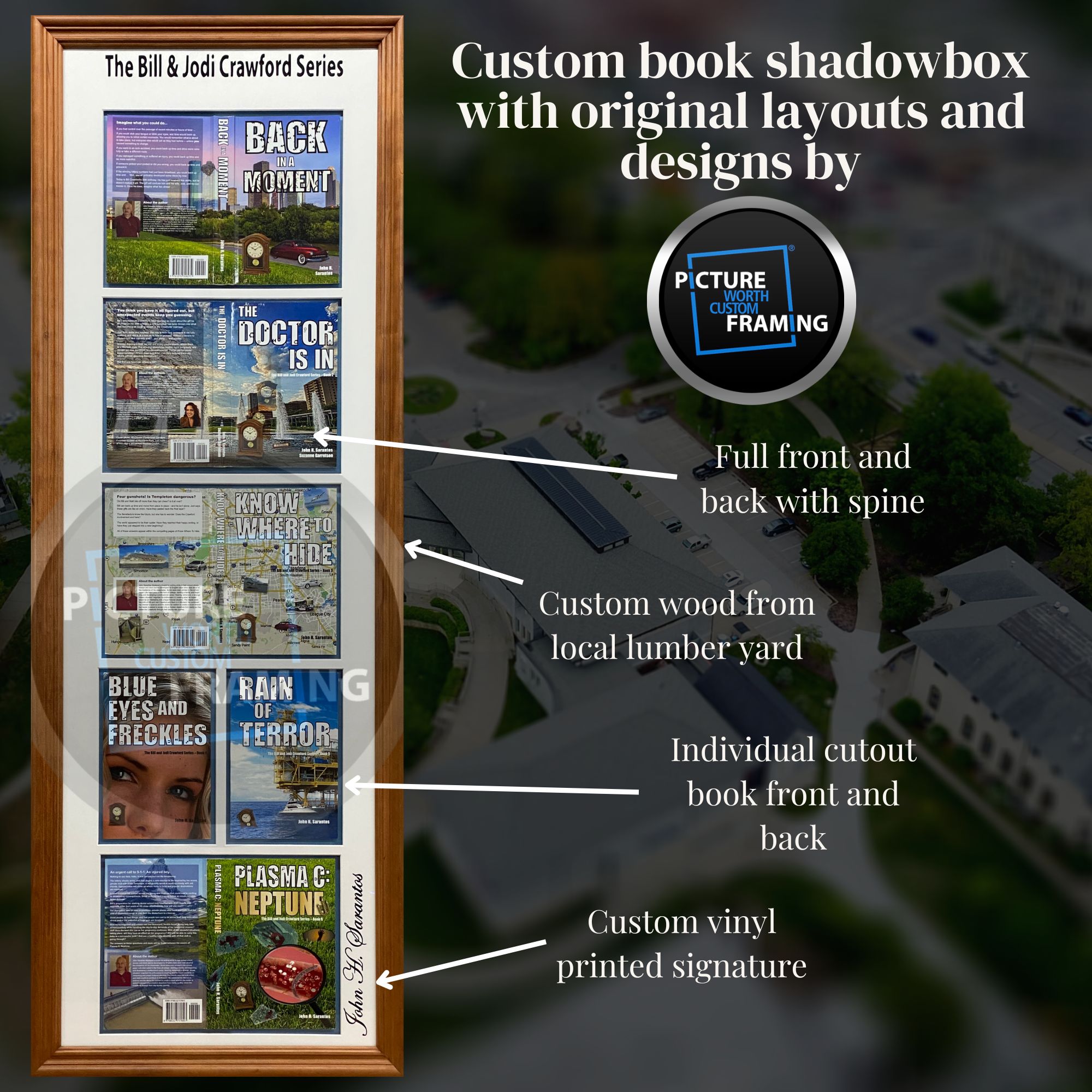 Custom Book Shadowbox... For The High Achievers — Picture Worth Custom ...